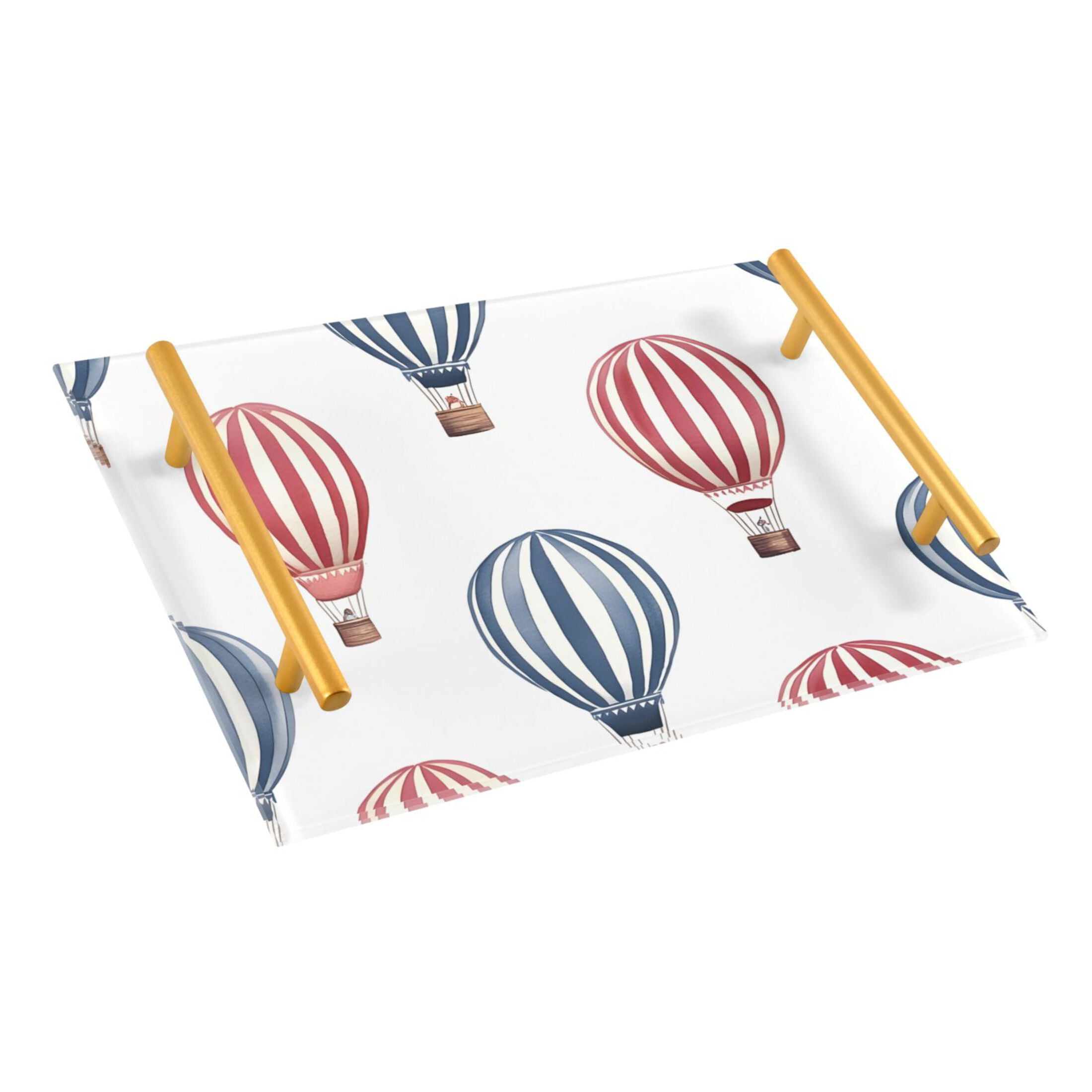 ALAZA Bathroom Tray Balloons Vanity Countertop Trays Acrylic Sink ...