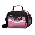 ALAZA Beach with Love Lunch Box Insulated Cooler Bag Reusable Tote Bags ...