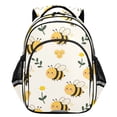 ALAZA Bee and Honey School Backpack Elementary Bag Student Bookbag ...