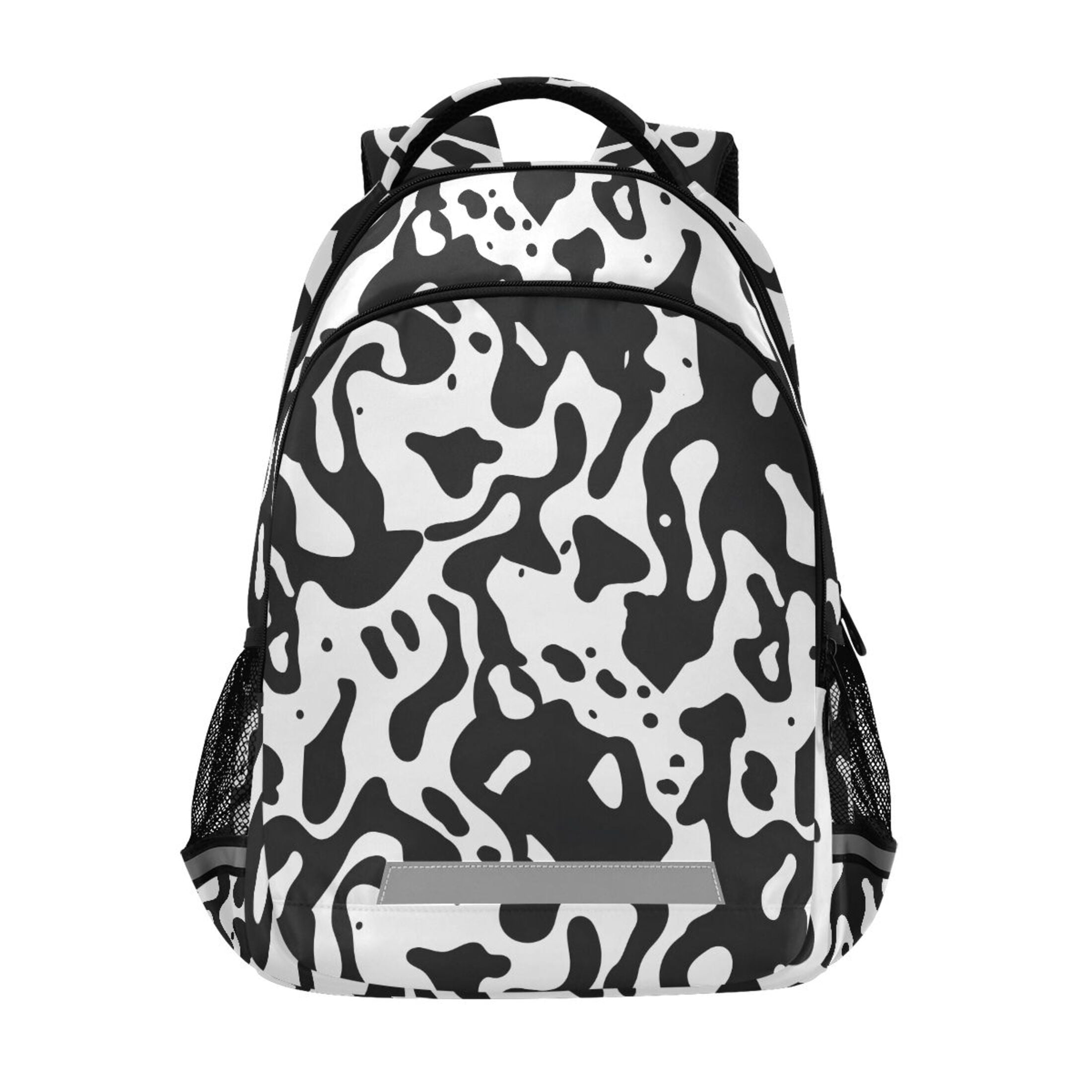 ALAZA Black and White Graffiti Backpack Elementary School Bag Bookbag ...