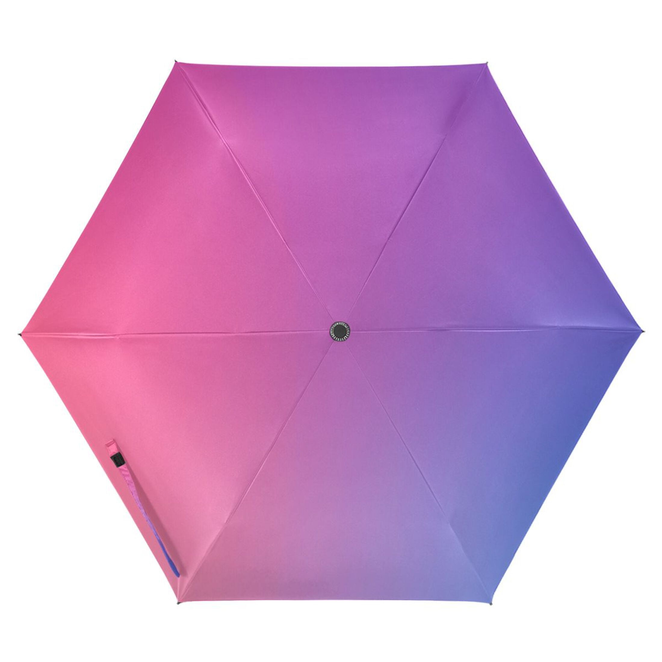 ALAZA Blue Gradient-z8 UPF 50+ Compact Folding Umbrella for Rain Travel ...