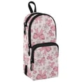 ALAZA Bows Flower Pencil Case Pen Pouch Stationery Organizer Bag ...