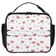 ALAZA Bows Print Insulated Lunch Box Lunch Bag Cooler Tote with ...