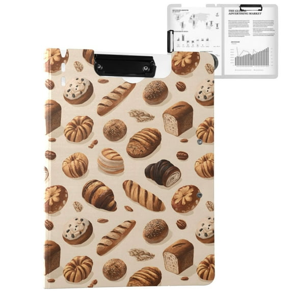 ALAZA Breads A4 Foldable Clipboard 360 Degree Folder Binder - Walmart.com