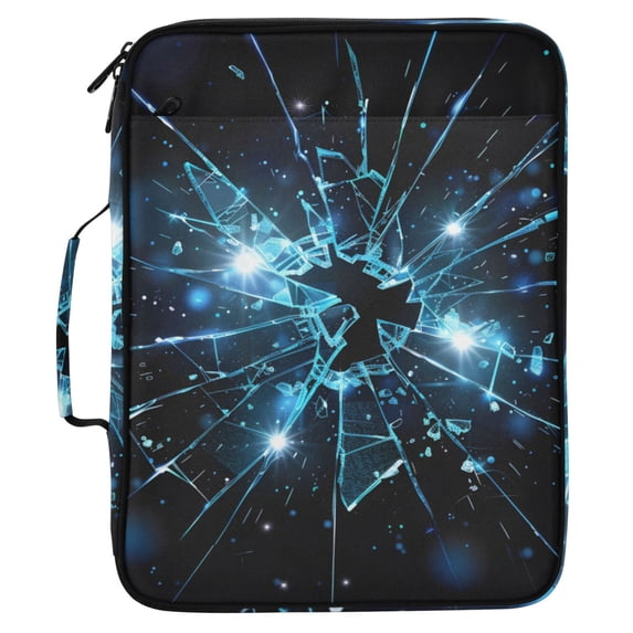 ALAZA Broken Glasses Pattern Expanding Accordion File Folder 3 Ring ...