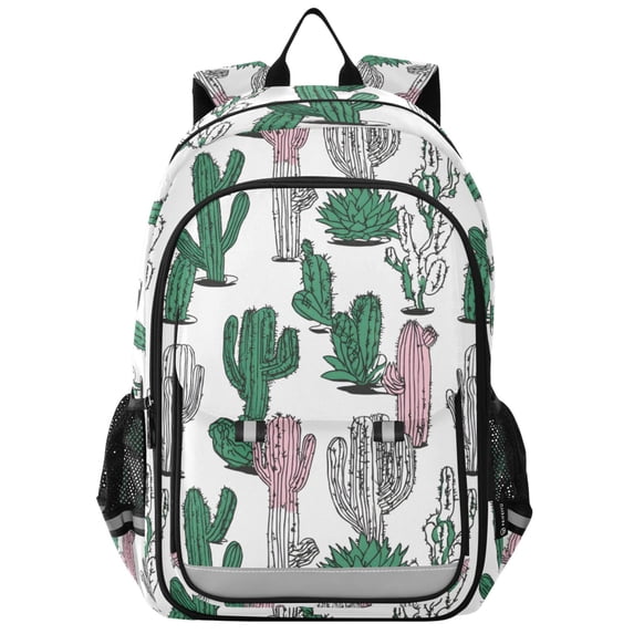 ALAZA Cactus Artistic School Laptop Backpack Travel Bag Casual Student ...