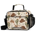 ALAZA Cactus Cowboy Hat Lunch Box Insulated Cooler Bag Reusable Tote ...