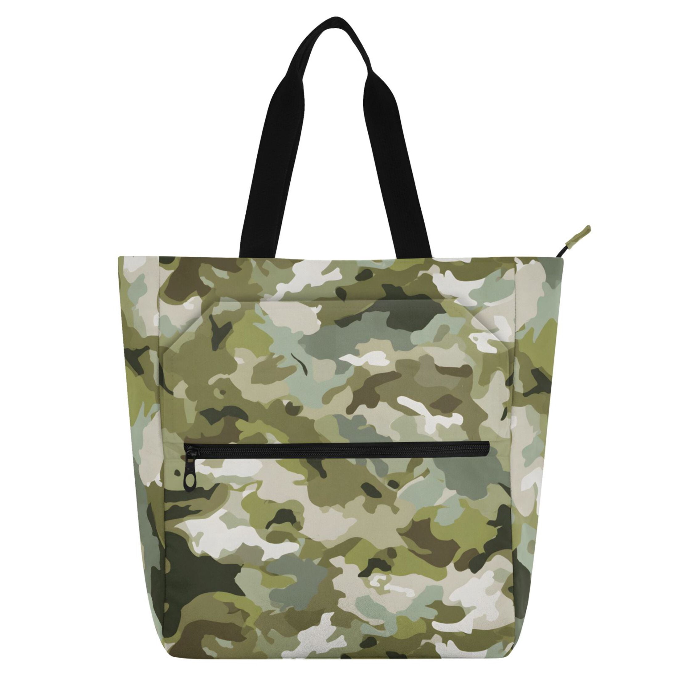 ALAZA Camouflage Green-a7 School Book Bag Kids Tote Bags Handbag ...