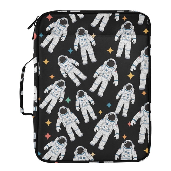 ALAZA Cartoon Astronauts Stars Pattern Expanding Accordion File Folder ...