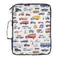ALAZA Cartoon Car Vehicle Pattern Expanding Accordion File Folder 3 ...