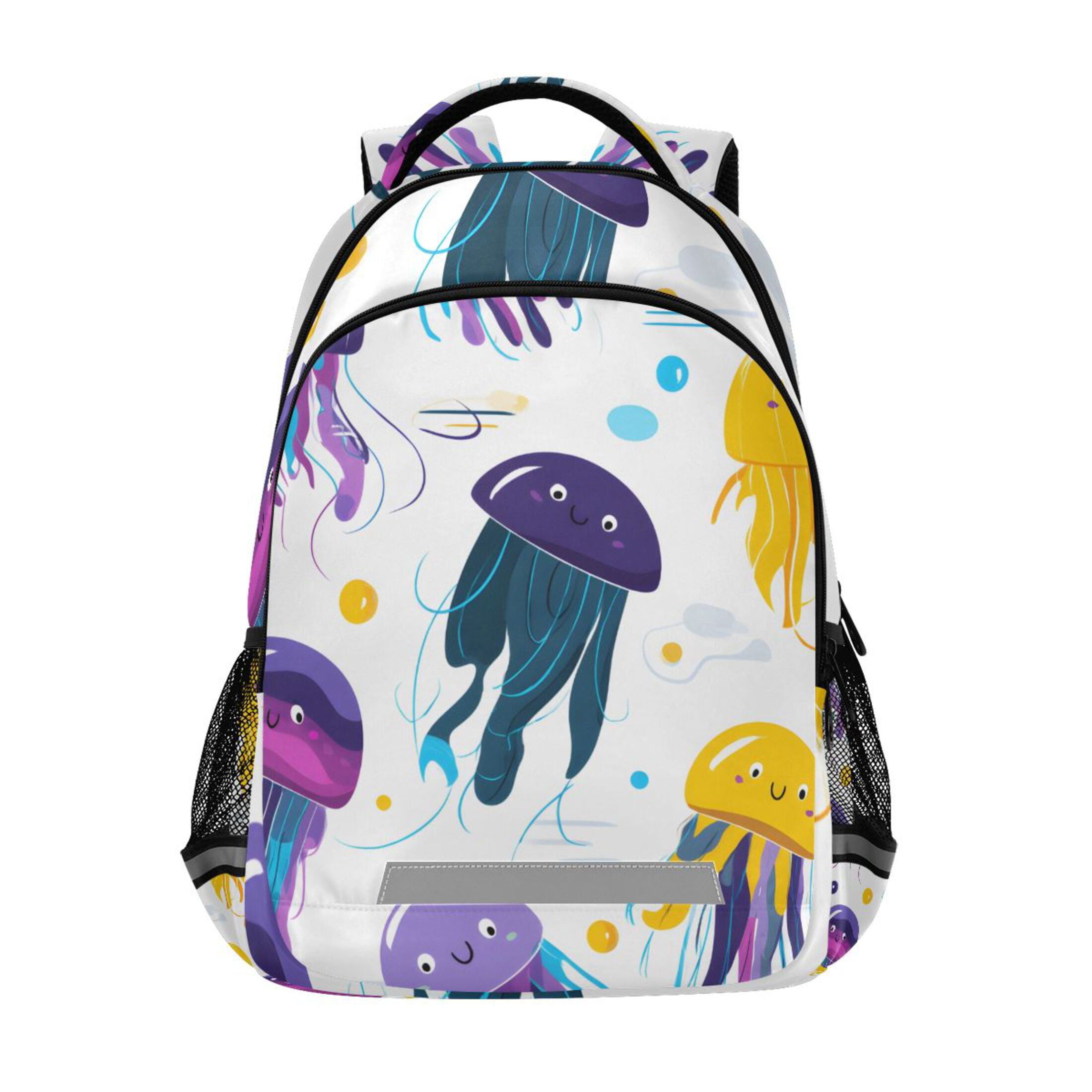 ALAZA Cartoon Cute Jellyfish Backpack Elementary School Bag Bookbag ...