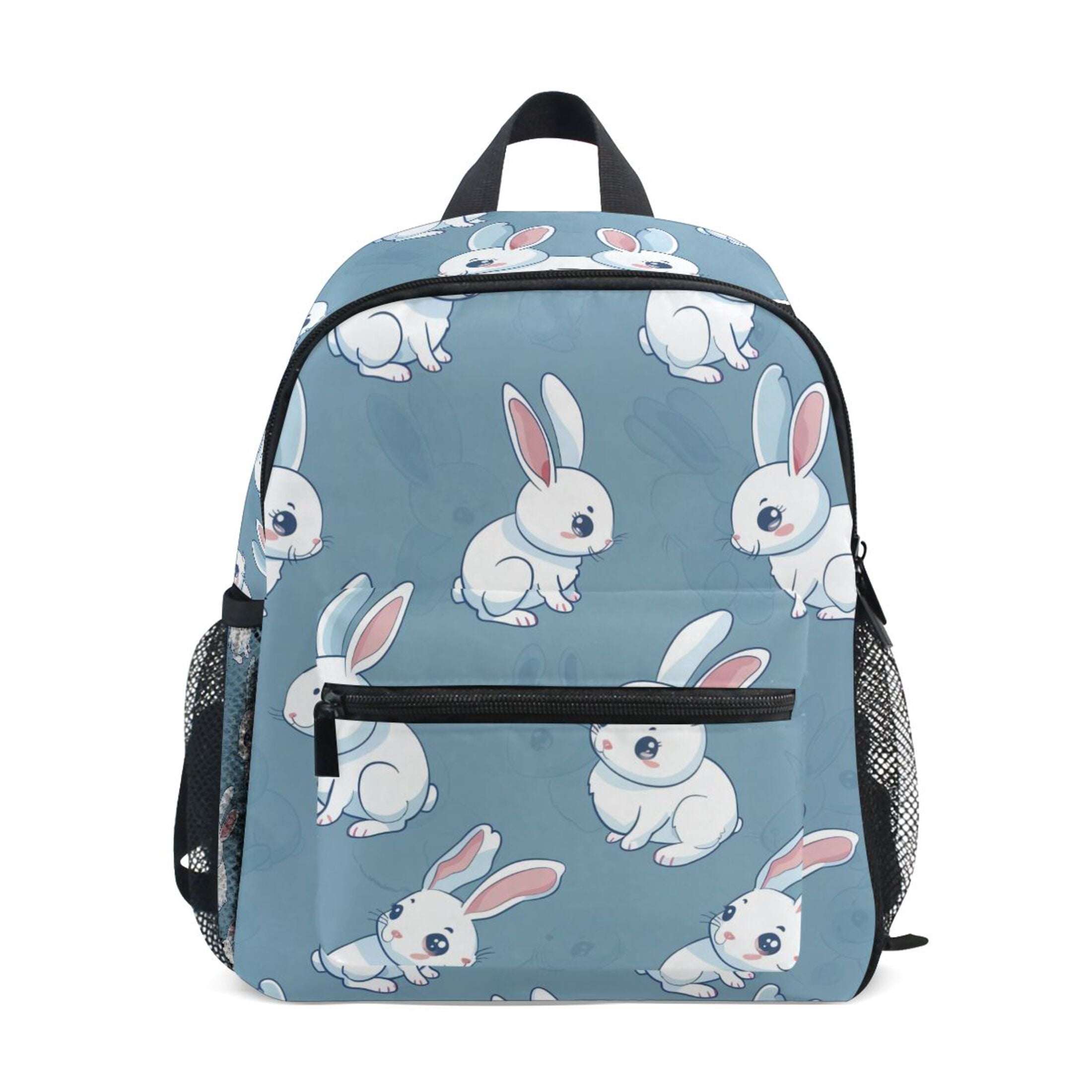 ALAZA Cartoon Cute Rabbits School Backpack Small Bookbag Mini Bags ...