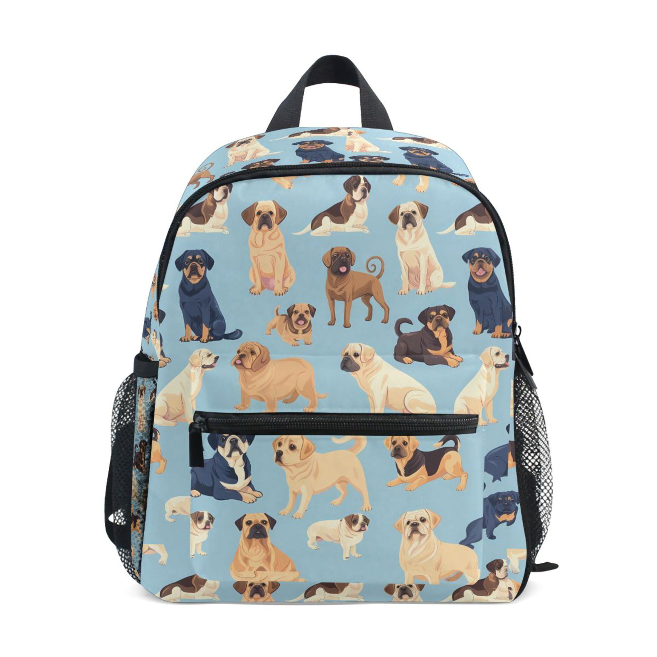 ALAZA Cartoon Dogs School Backpack Small Bookbag Mini Bags - Walmart.com