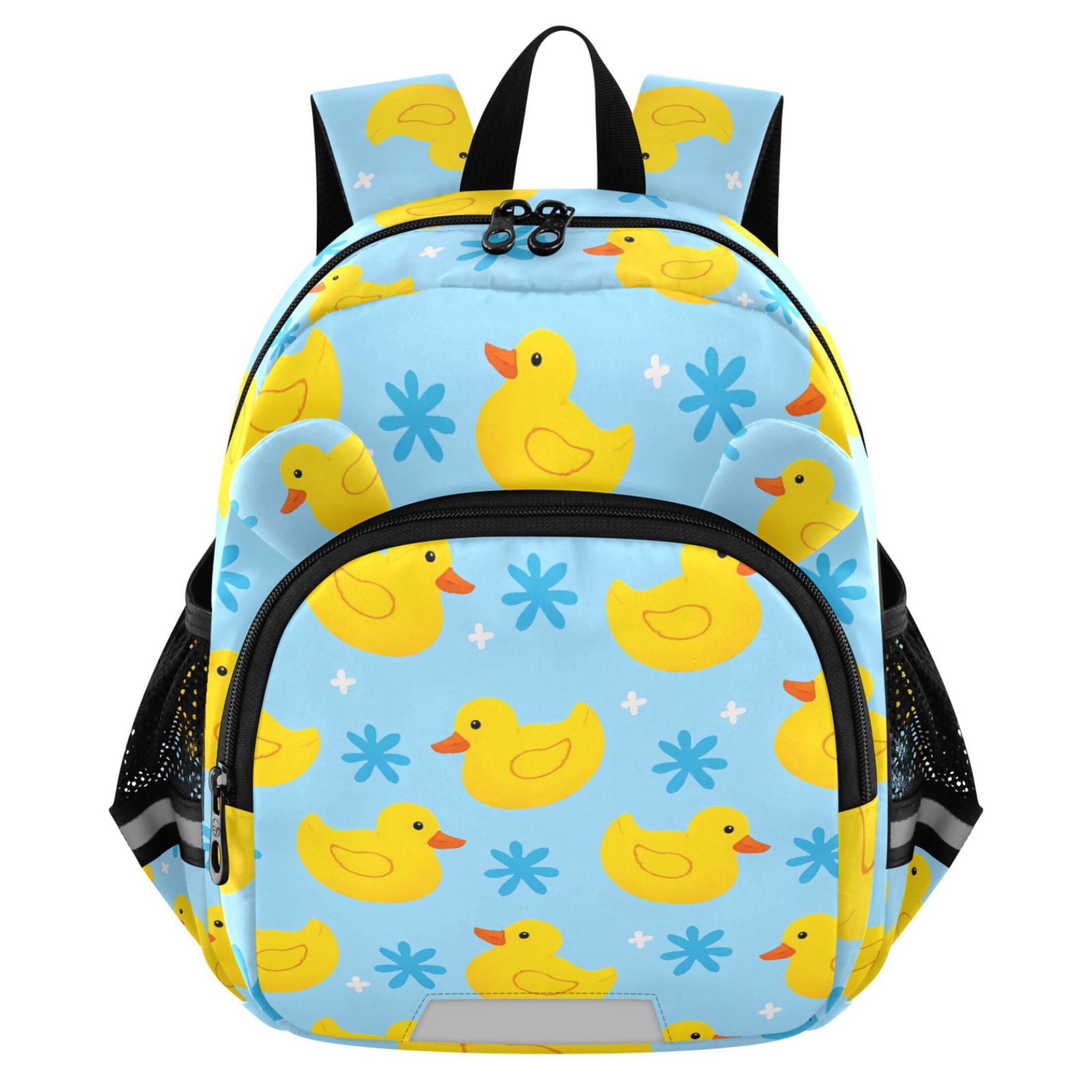 ALAZA Cartoon Ducks Blue Mini Backpack School Bookbag Age 3-7 Small ...