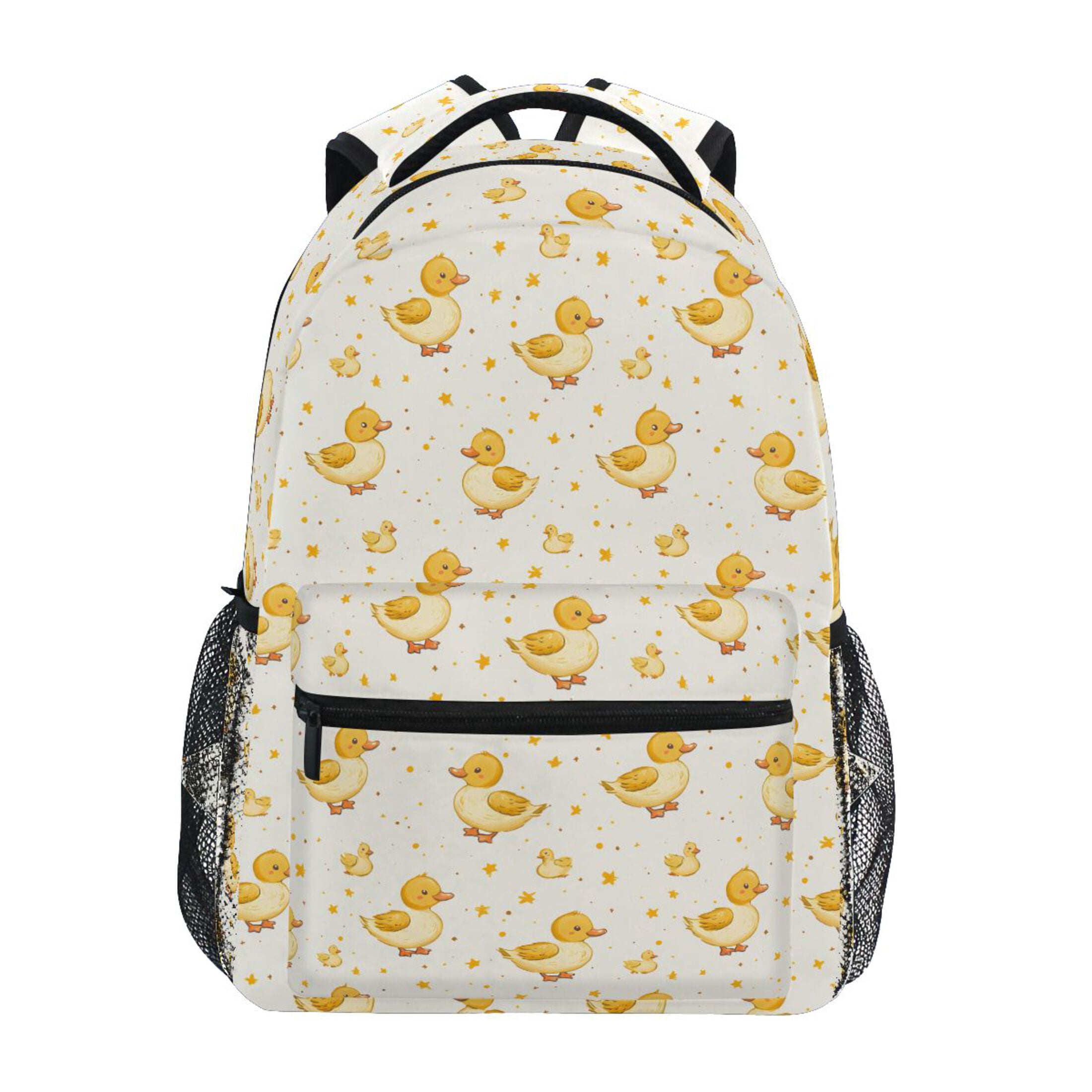 ALAZA Cartoon Ducks Cute Pattern School Backpack Elementary Bookbag ...