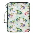 ALAZA Cartoon Frogs Green Pattern Expanding Accordion File Folder 3 ...