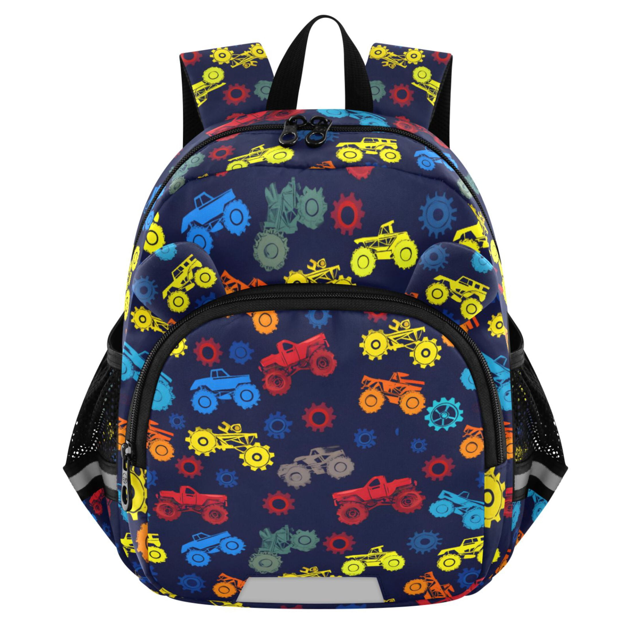 ALAZA Cartoon Trucks Vehicle-t5 Mini Backpack School Bookbag Age 3-7 ...