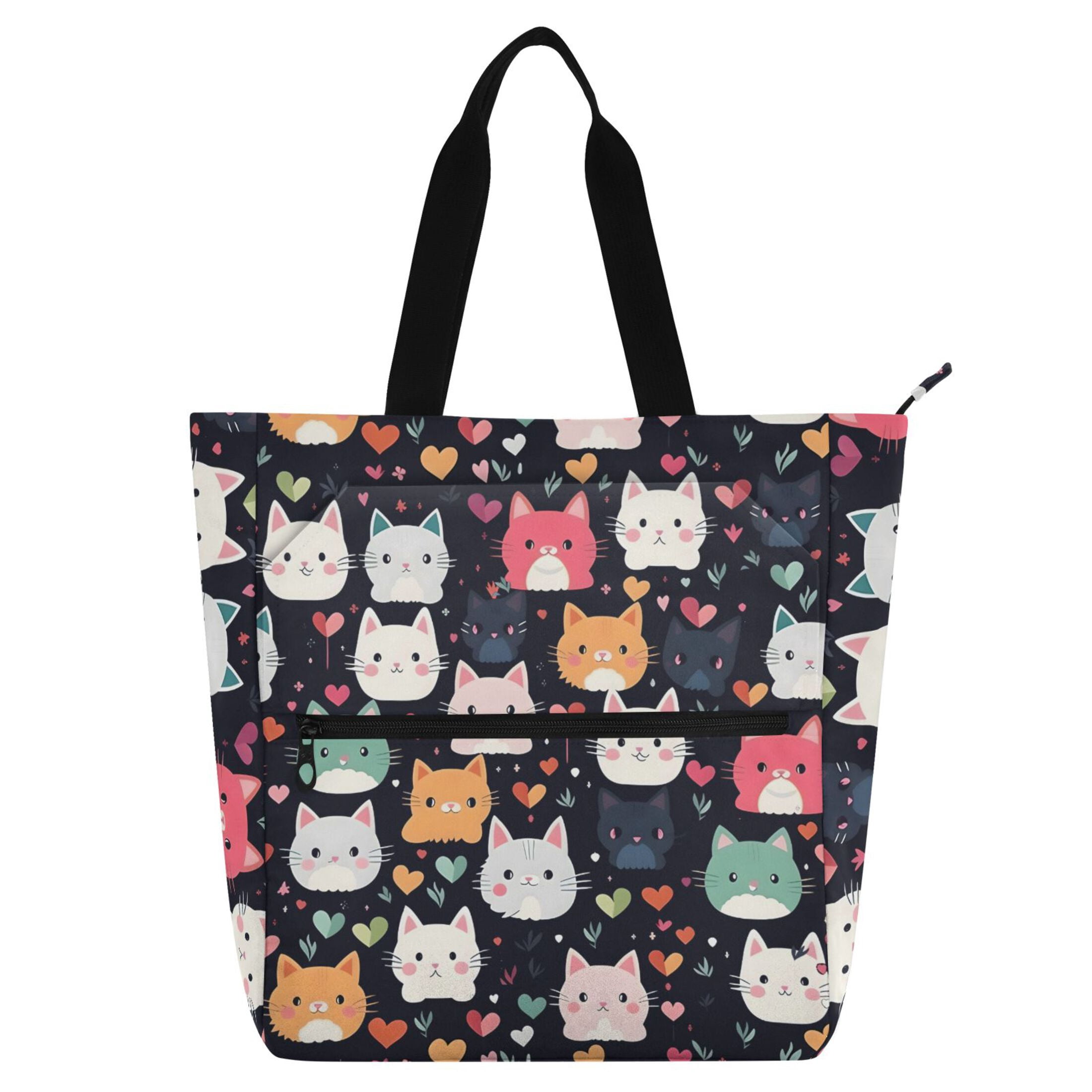 ALAZA Cats Animals School Book Bag Kids Tote Bags Handbag - Walmart.com