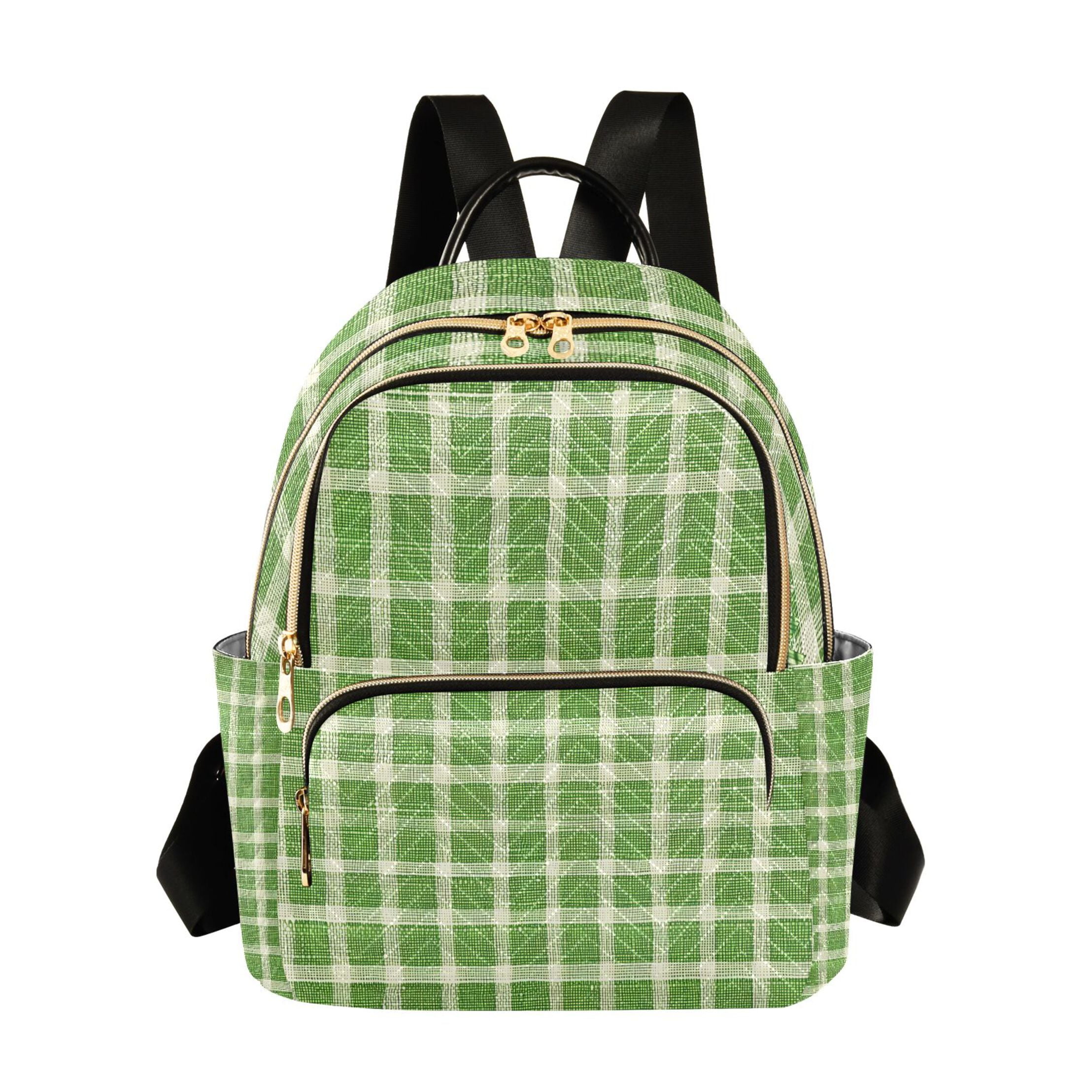 ALAZA Checkered Grid-a1 Womens Travel Laptop Backpack Large Daypack ...
