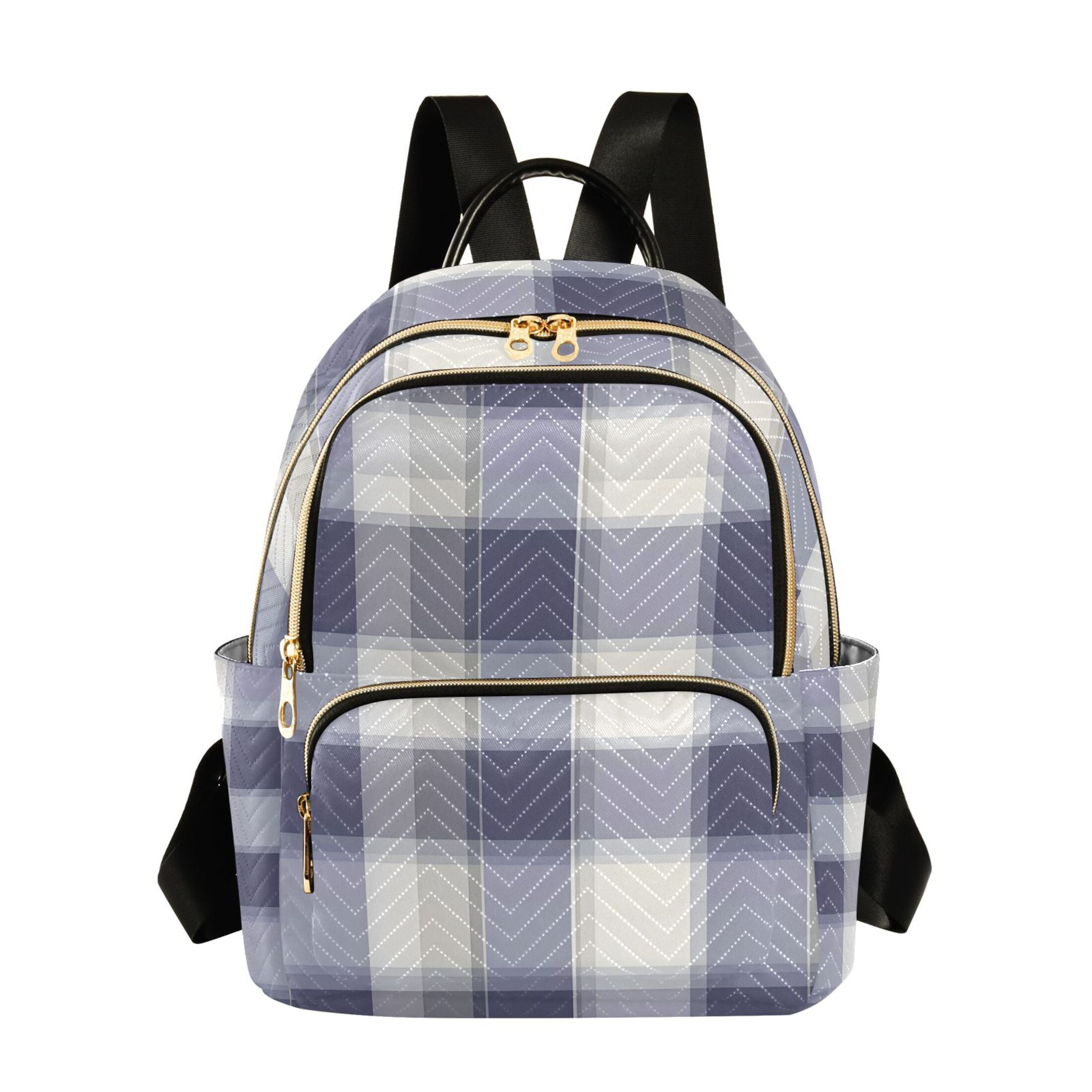 ALAZA Checkered Plaid-a3 Womens Travel Laptop Backpack Large Daypack ...