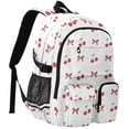 ALAZA Cherry Bows Print Student Backpack School Bookbag Large Laptop ...