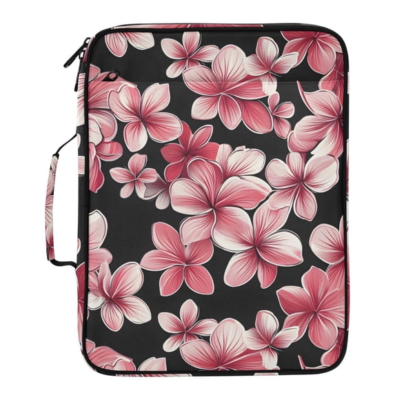 ALAZA Cherry Flower Pattern Expanding Accordion File Folder 3 Ring ...