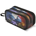 ALAZA Chicken Flowers Pencil Case Bag Large 3 Compartment Pen Pouch ...
