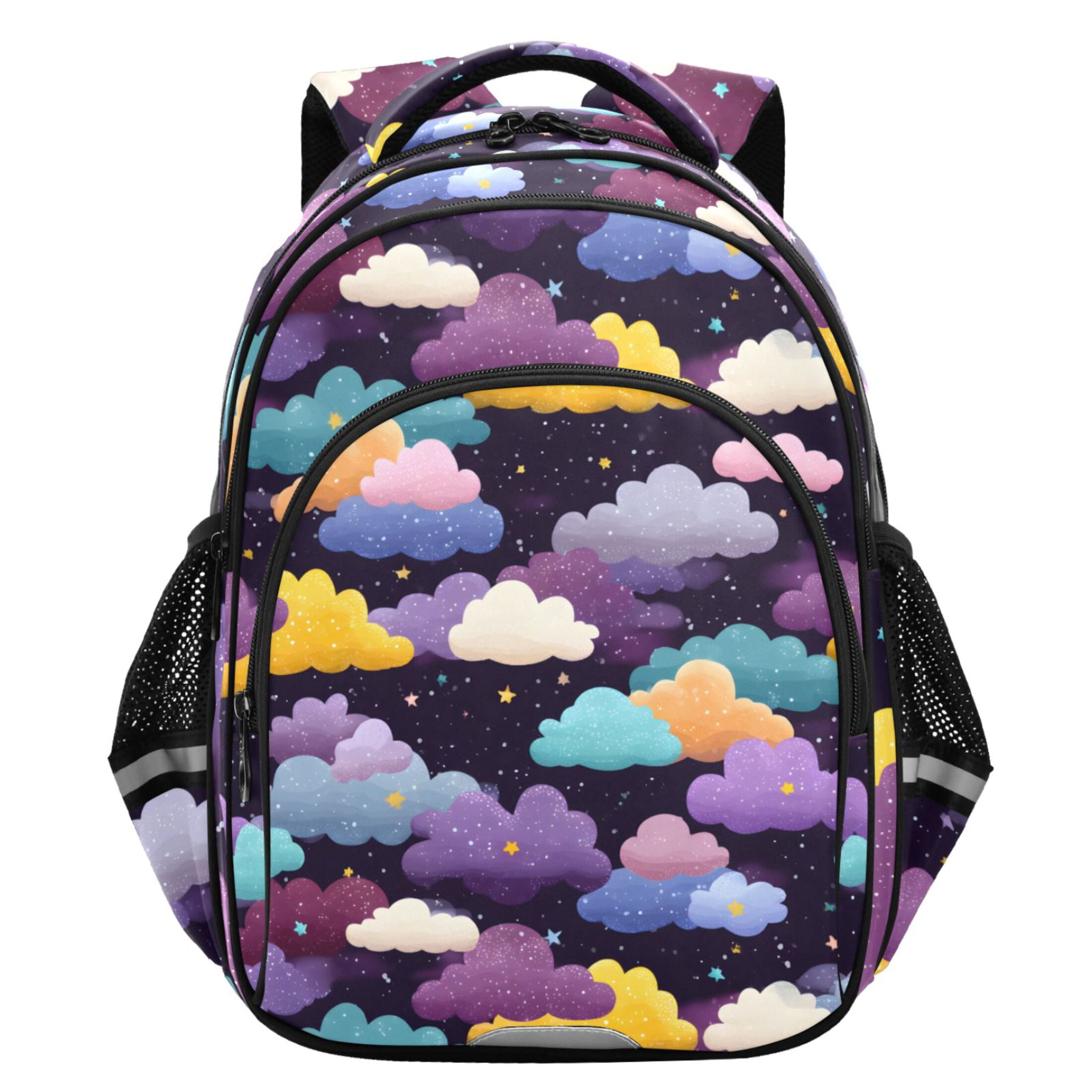 ALAZA Cloud Starry School Backpack Elementary Bag Student Bookbag ...