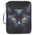ALAZA Cool Cat Pattern Expanding Accordion File Folder 3 Ring Zipper ...
