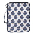 ALAZA Cute Birds Pattern Expanding Accordion File Folder 3 Ring Zipper ...