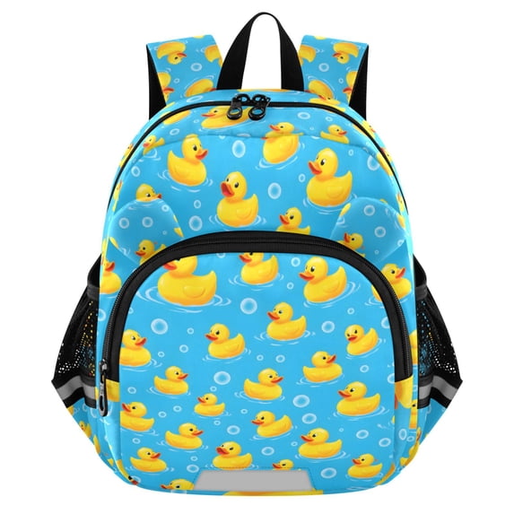 ALAZA Cute Ducks Bubbles Mini Backpack School Bookbag Age 3-7 Medium ...