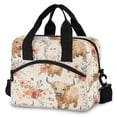 ALAZA Cute Highland Cows Insulated Lunch Box Large Reusable Cooler Bag ...