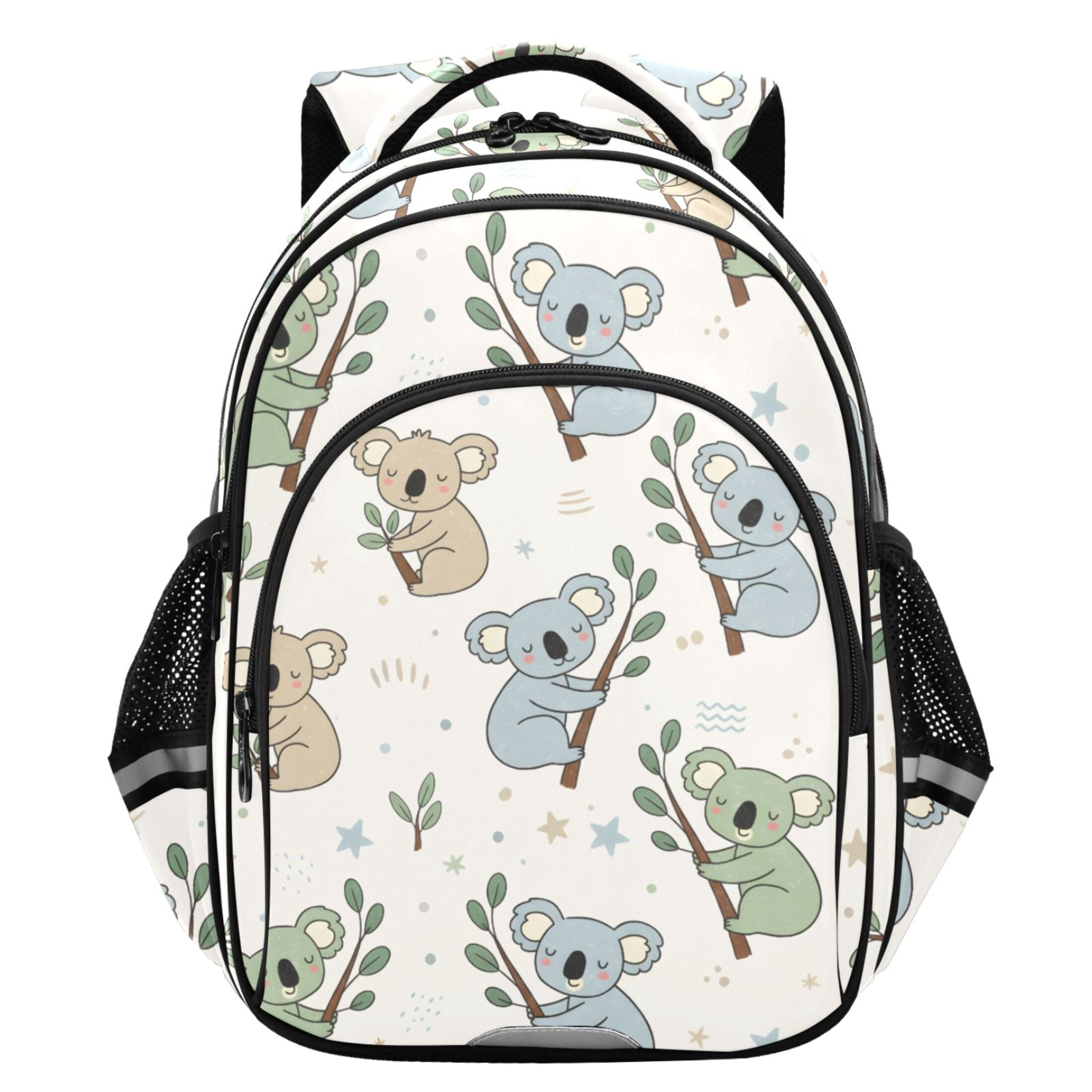 ALAZA Cute Koala School Backpack Elementary Bag Student Bookbag Travel ...