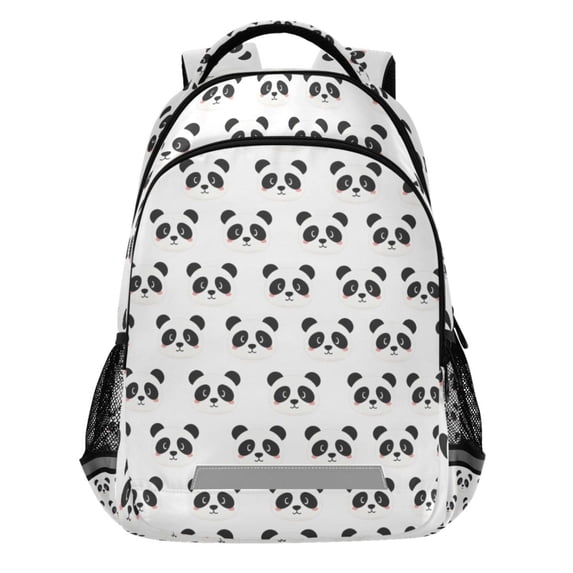 ALAZA Cute Panda Cartoon Pattern Backpack Elementary School Bags ...