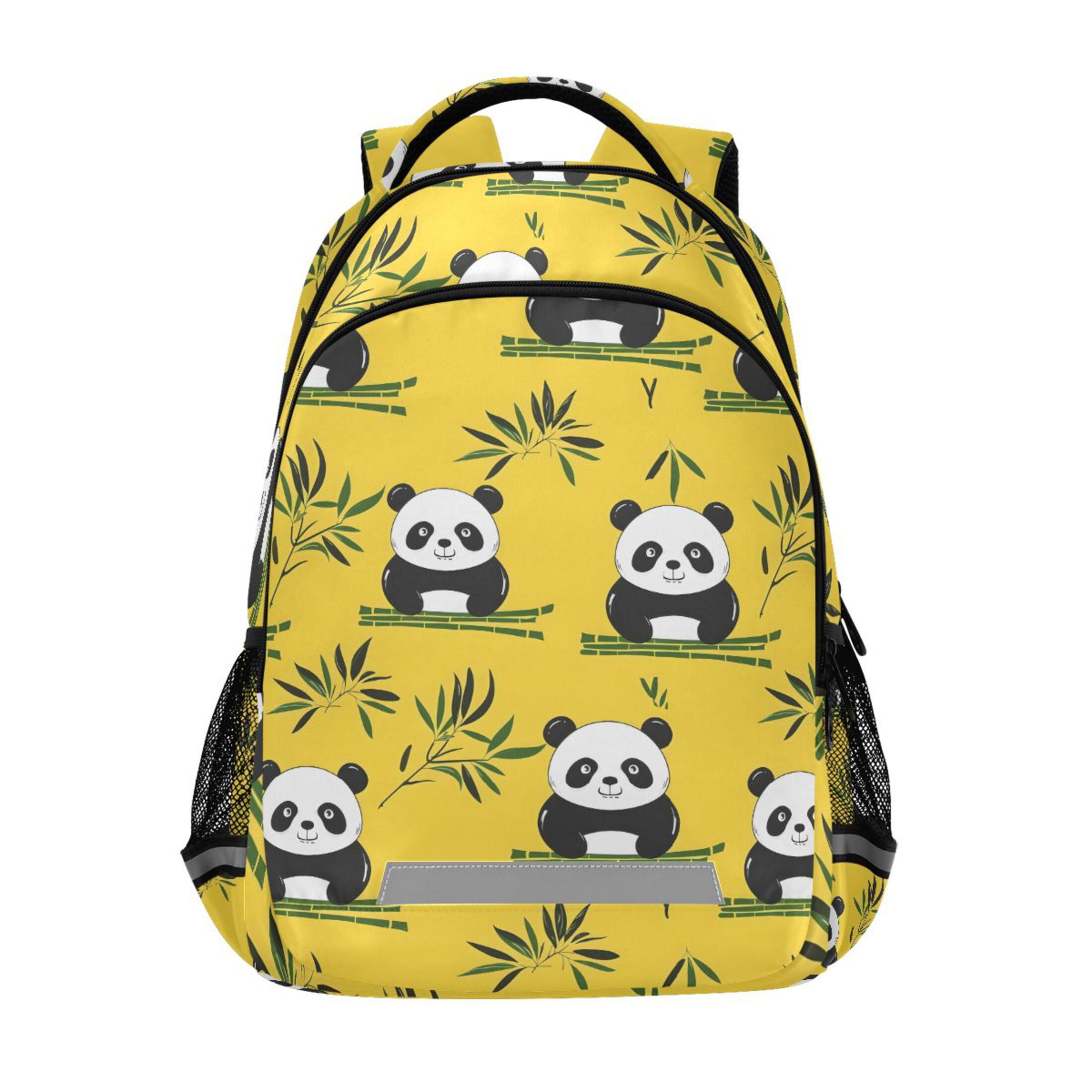 ALAZA Cute Pandas Backpack Elementary School Bag Bookbag Travel ...