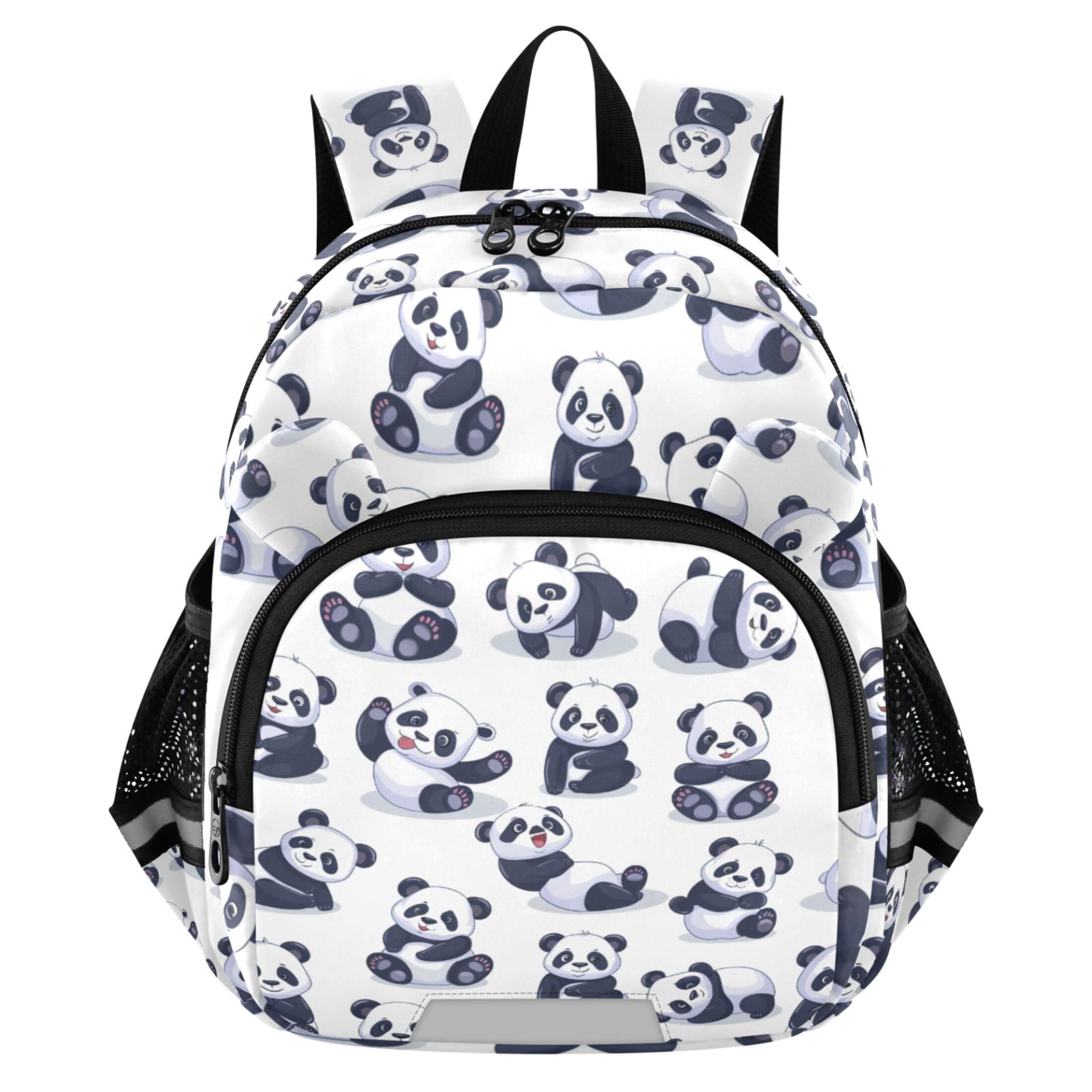 ALAZA Cute Pandas Cartoon Mini Backpack School Bookbag Age 3-7 Medium ...
