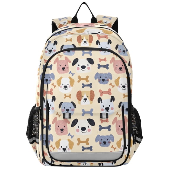 ALAZA Cute Puppy Dogs Bones School Laptop Backpack Travel Bag Casual ...