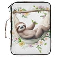 ALAZA Cute Sloth-s2 Pattern Expanding Accordion File Folder 3 Ring ...