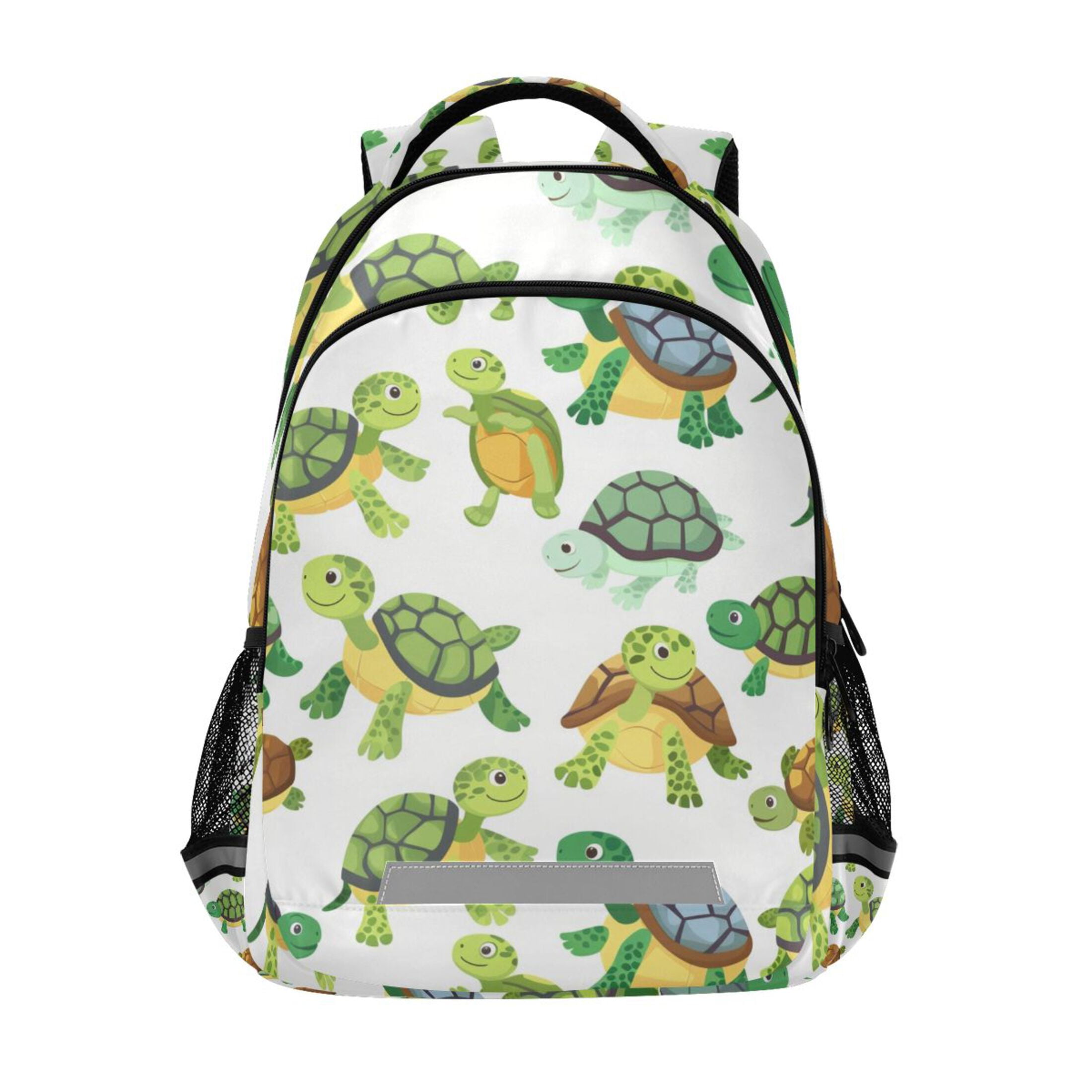 ALAZA Cute Turtles Backpack Elementary School Bag Bookbag Travel ...
