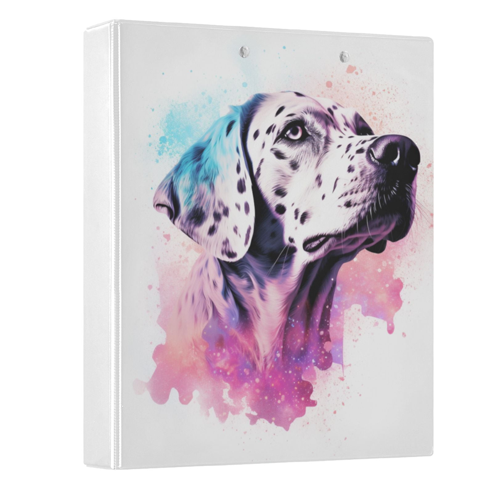 ALAZA Dalmatian Dog 3 Ring Binder 1.5 Inch Three Ring Office Binders w ...