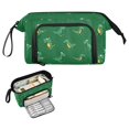ALAZA Dinosaur Cartoon Pencil Pouch Big Capacity Pencil Case Zipper ...