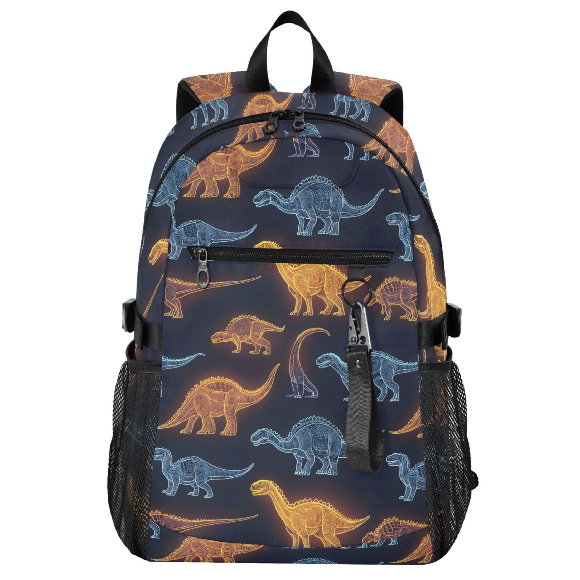 ALAZA Dinosaur Pattern School Backpack Travel Laptop Bag College ...