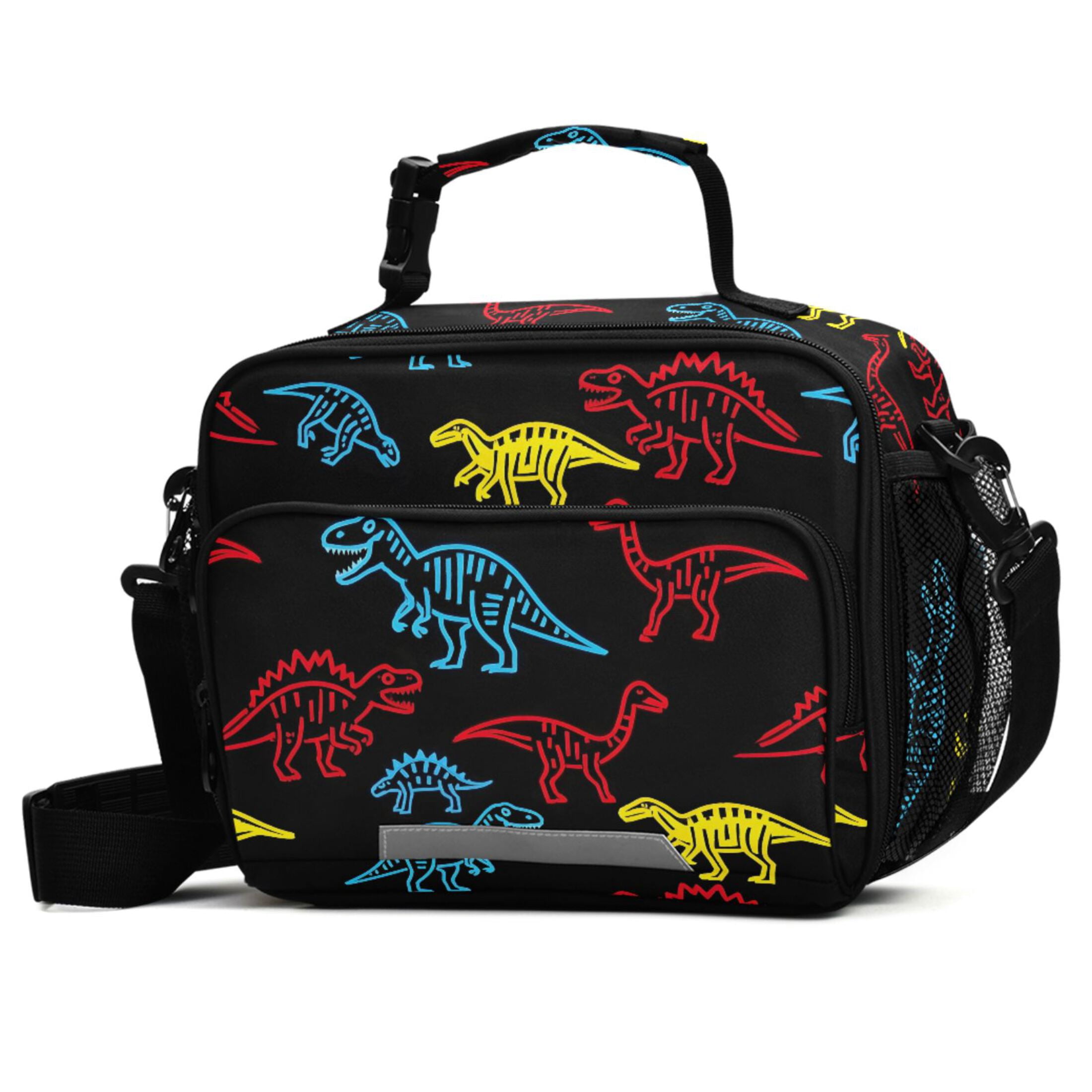 ALAZA Dinosaur-a1 Lunch Box Insulated Cooler Bag Reusable Tote Bags ...