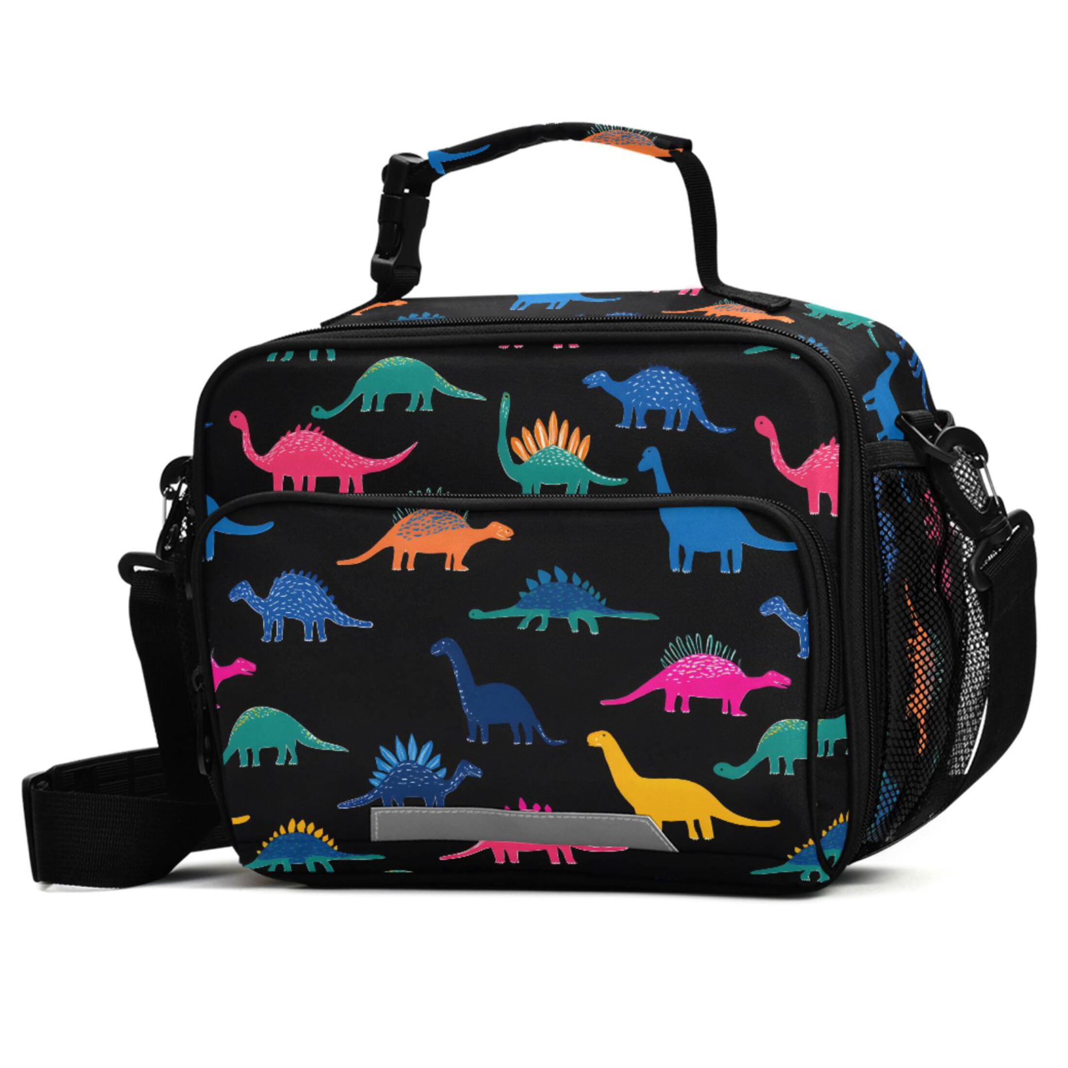 ALAZA Dinosaurs Cartoon-r1 Lunch Box Insulated Cooler Bag Reusable Tote ...