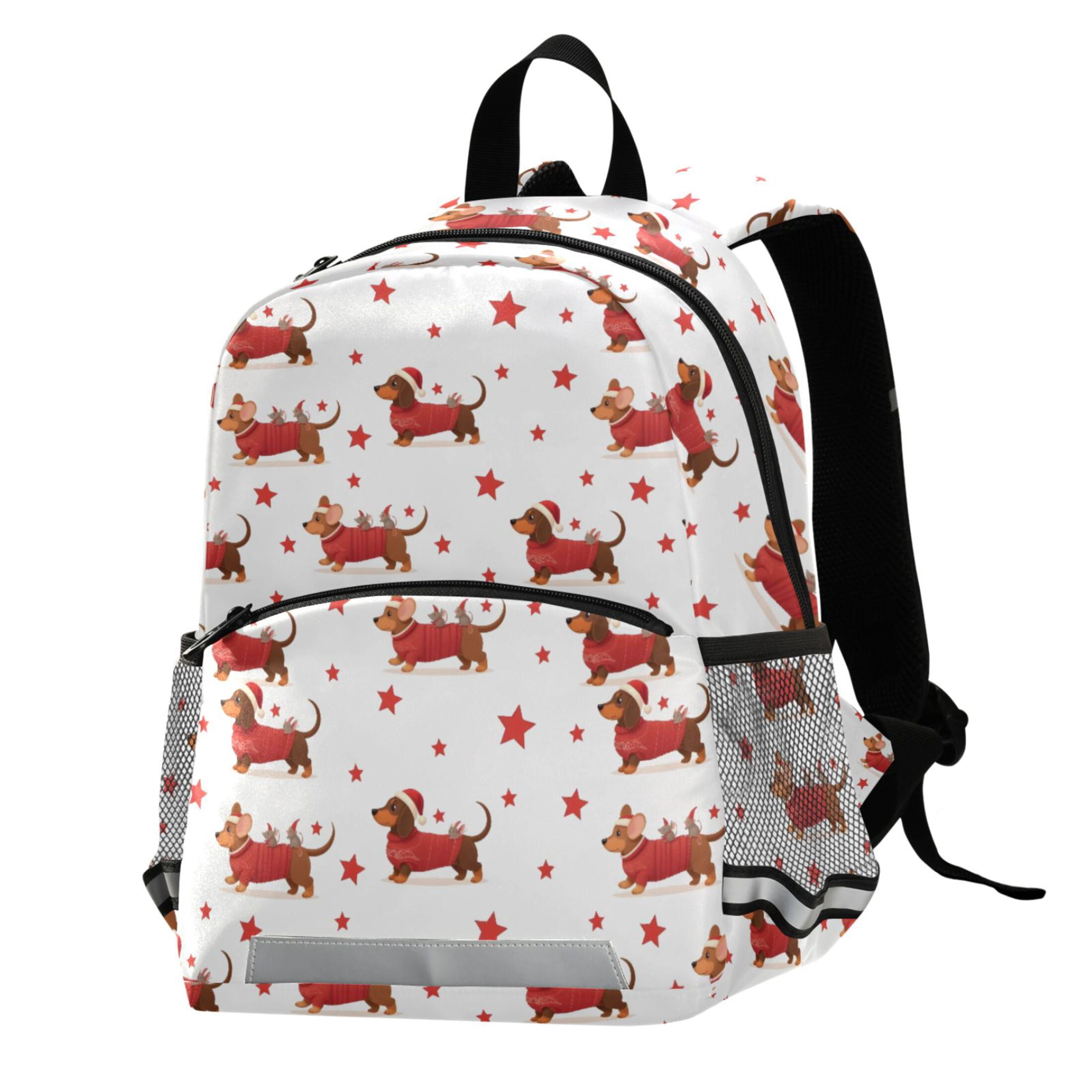ALAZA Dog Star Christmas School Backpack Elementary Student Bookbag ...