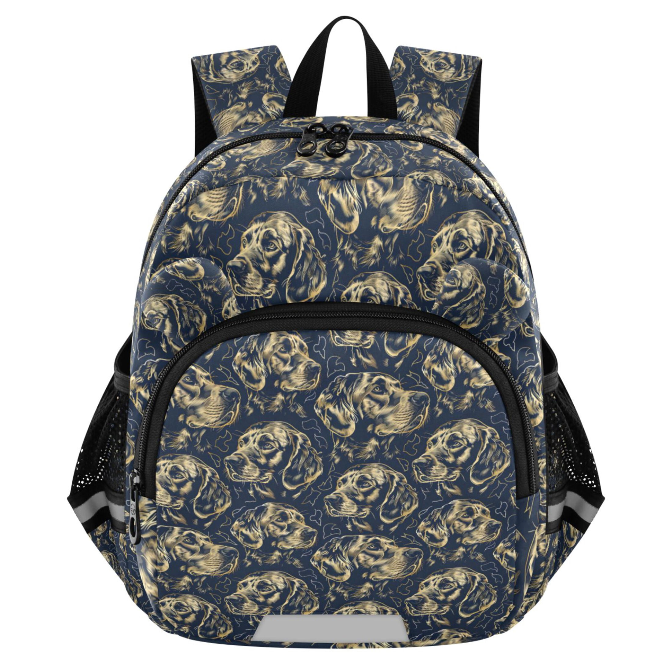 ALAZA Doodle Cute Dogs Mini Backpack School Bookbag Age 3-7 Medium ...