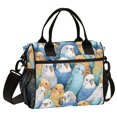 ALAZA Doodle Parrot-3 Print Cooler Lunch Bag Insulated Reusable Lunch ...