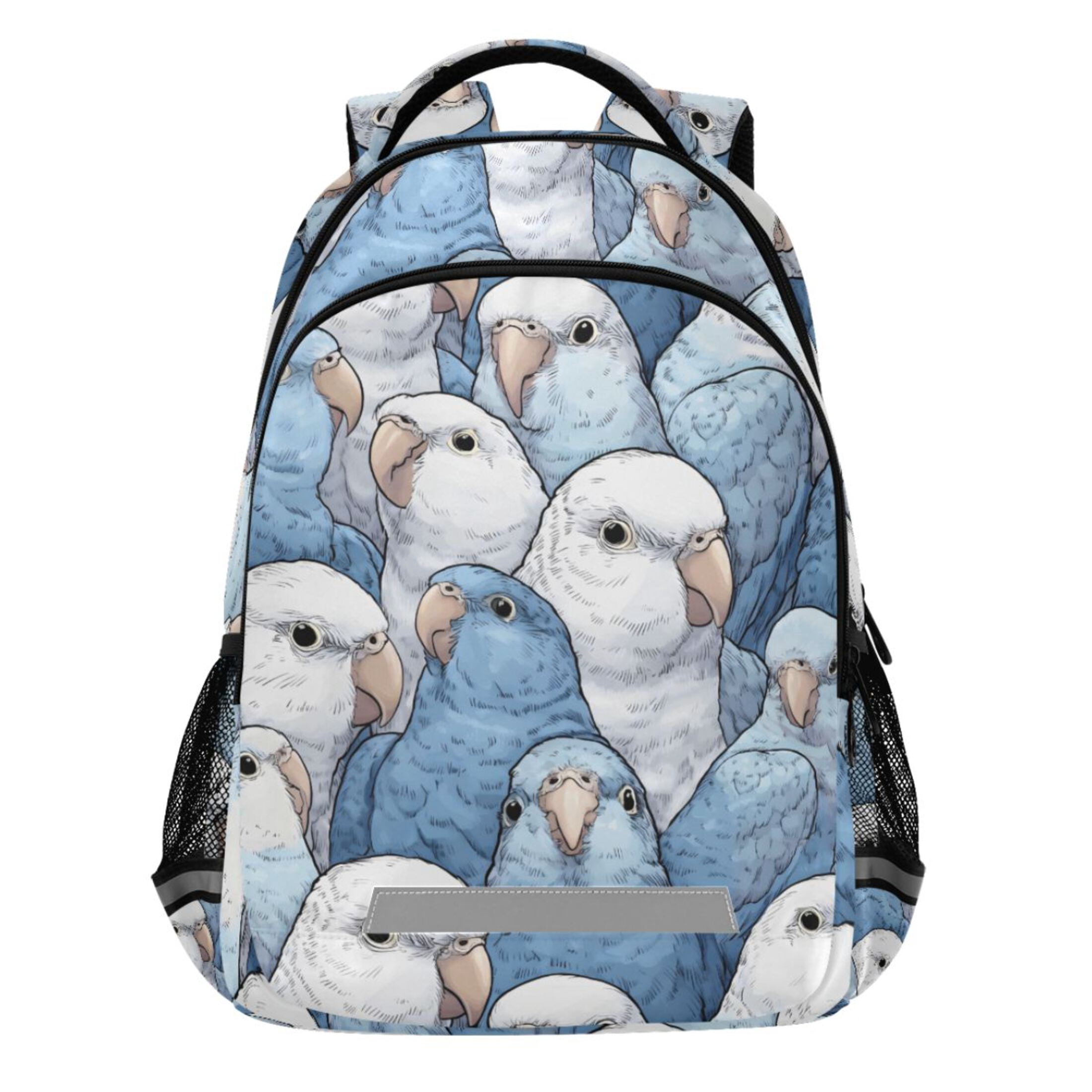 ALAZA Doodle Parrot-6 Pattern Backpack Elementary School Bags Student ...