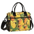 ALAZA Doodle Parrot-p1 Print Cooler Lunch Bag Insulated Reusable Lunch ...
