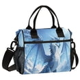 ALAZA Dragon Snowy Print Cooler Lunch Bag Insulated Reusable Lunch Tote ...